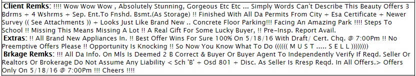 One Dollar, Bob! - Toronto Realty Blog